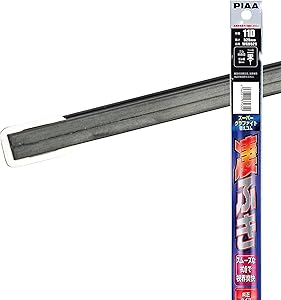Amazon.co.jp: PIAA ワイパー 替えゴム 525mm スーパーグラファイト グラファイトコーティングゴム 1本入 呼番11D 特殊金属レール仕様 WGD525 : 車＆バイク