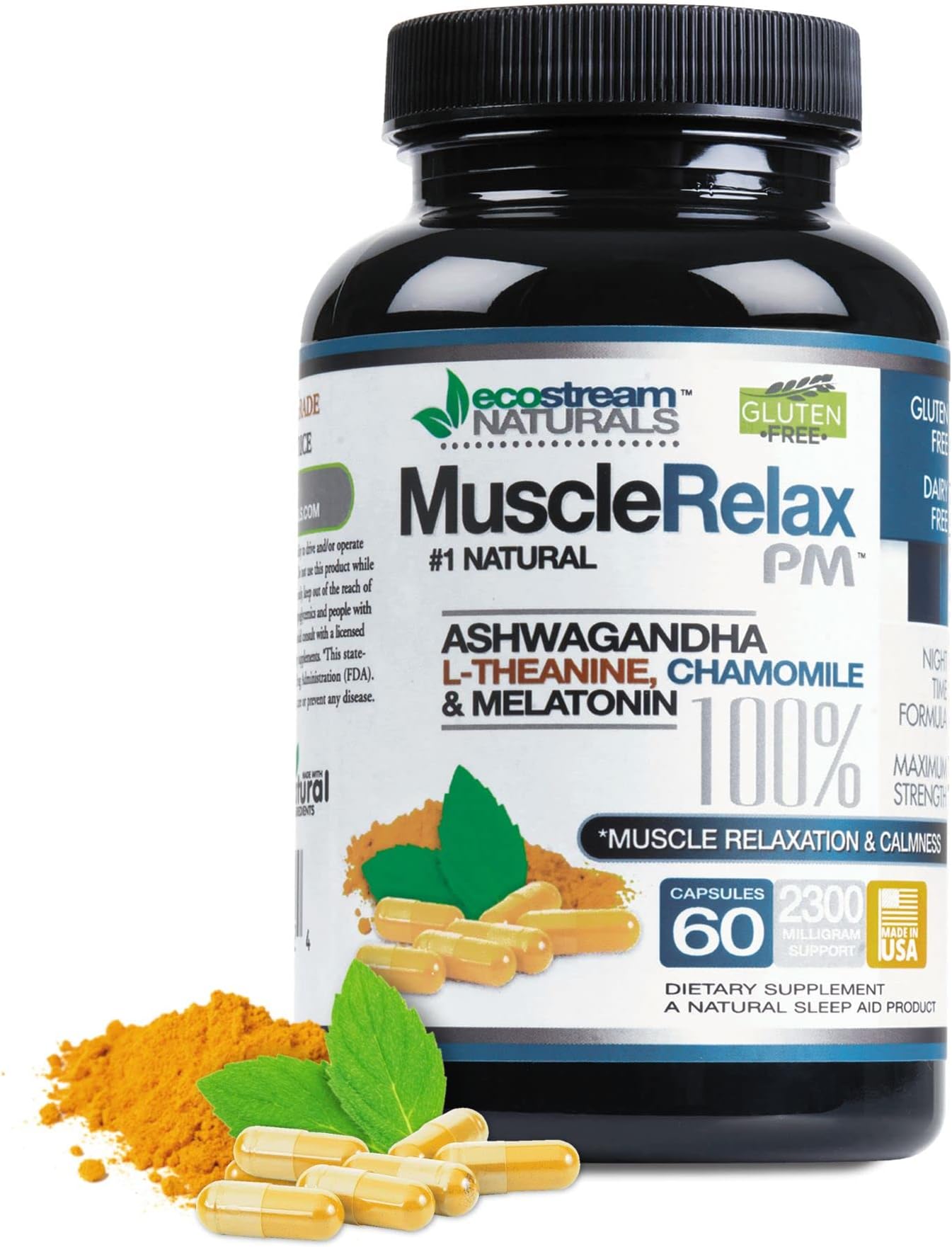 Amazon.com: Natural Night-Time Support Muscle Relax PM - Over 2,300 ...