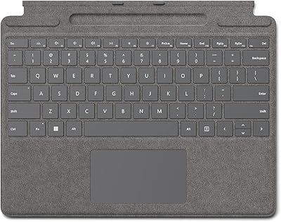Amazon.com: Microsoft Surface Pro Signature Keyboard, Backlit Keys and ...