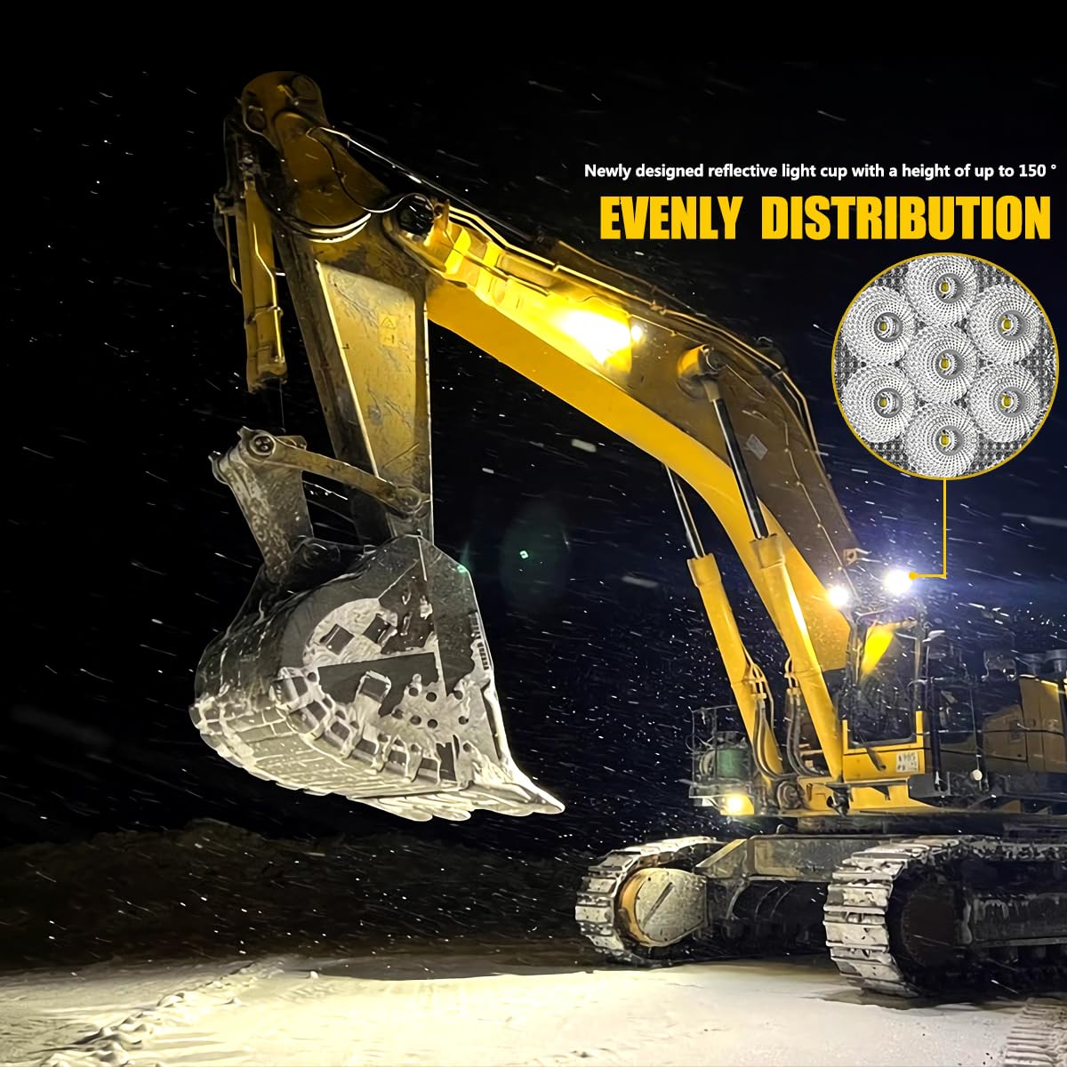 Led Light Construction Equipment LED 6 Series Ll Lighting Tower For