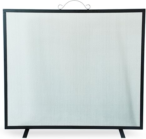 Spark Guard 73cm x 76cm Single Panel Fire Guard Fire Place Guard Fire ...