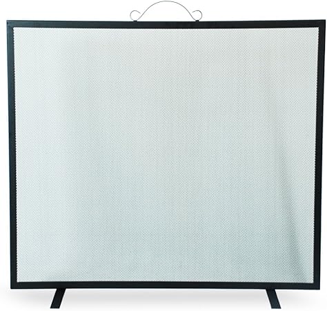 Spark Guard 73cm x 76cm Single Panel Fire Guard Fire Place Guard Fire ...