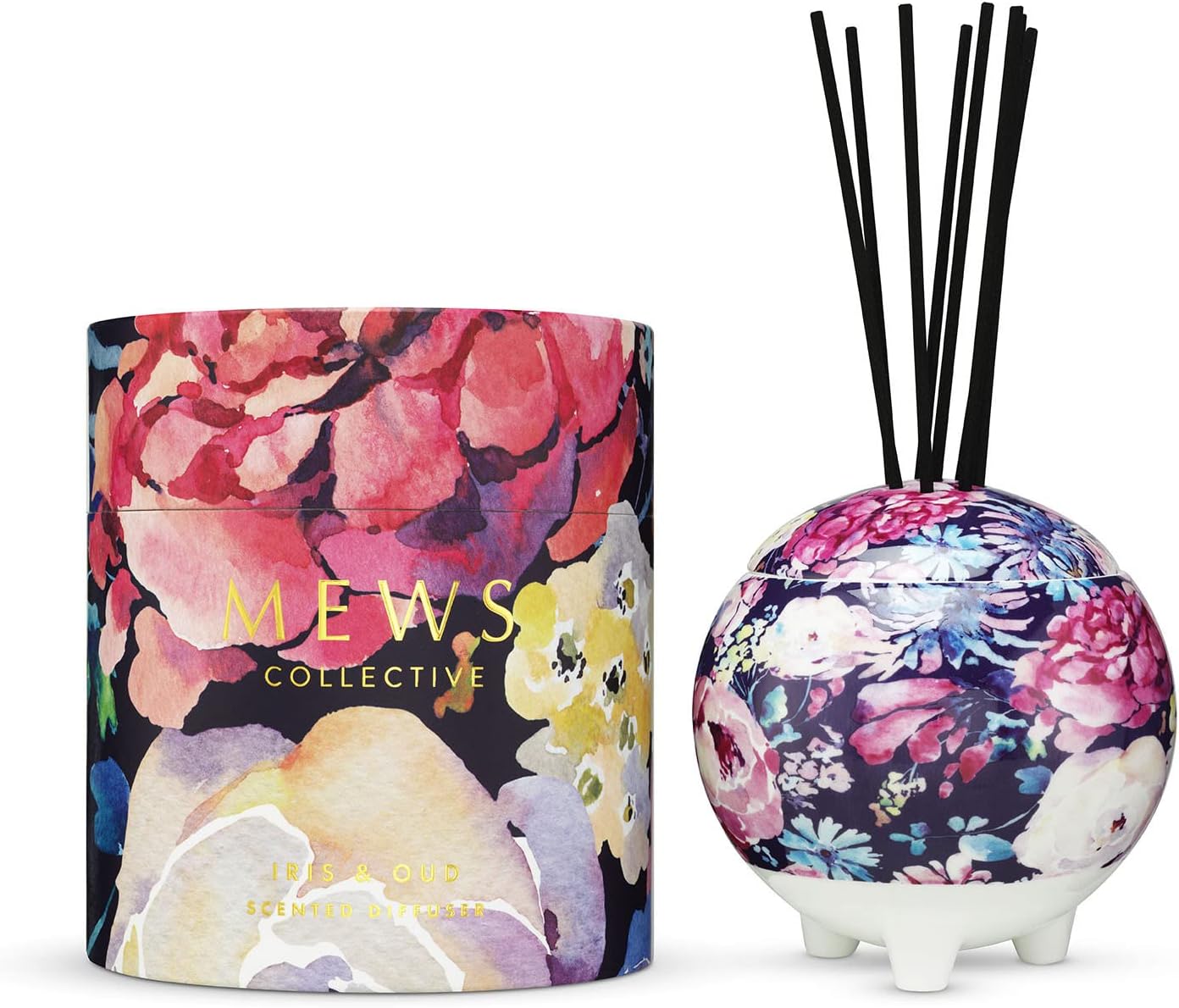 Mews Collective Iris and Oud Scented Diffuser 350 ml : Amazon.co.uk ...