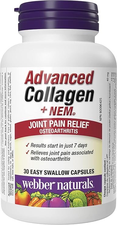 Webber Naturals Advanced Collagen with Natural Eggshell Membrane (NEM ...