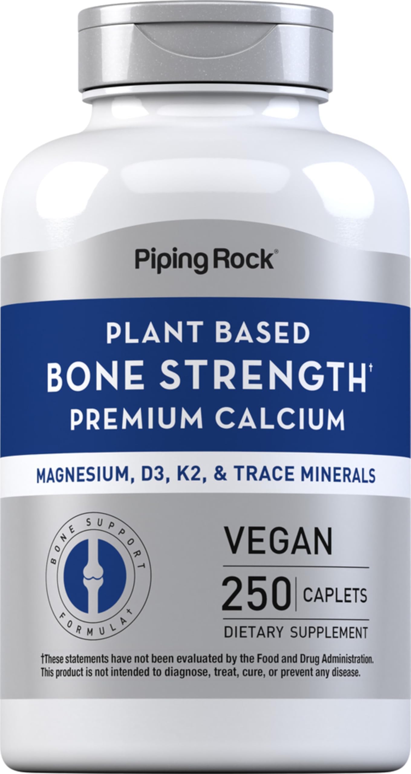 Amazon.com: Piping Rock Bone Strength Supplement for Women and Men ...