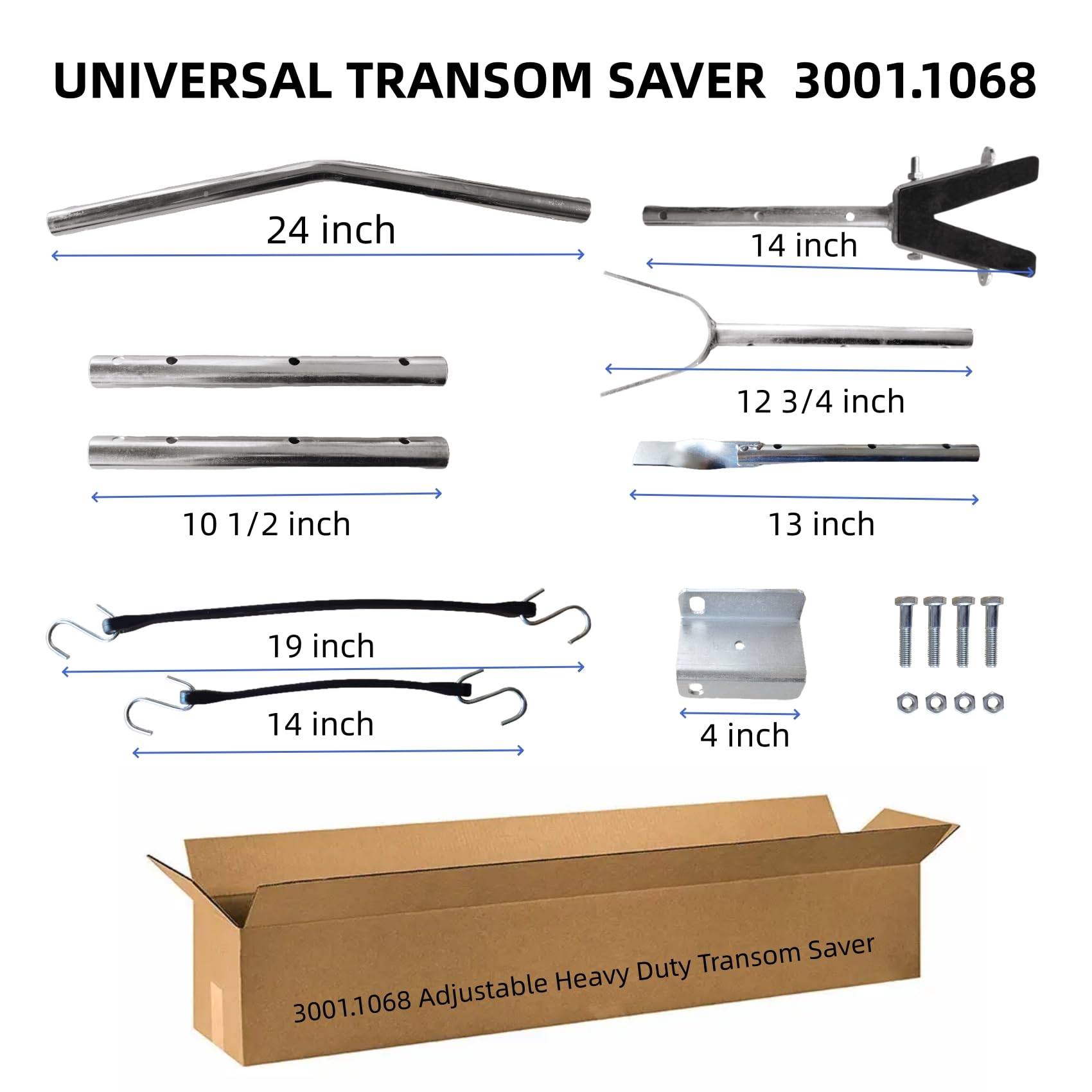 Snapklik.com : Universal Transom Saver, 3001.1068, Adjustable Heavy ...