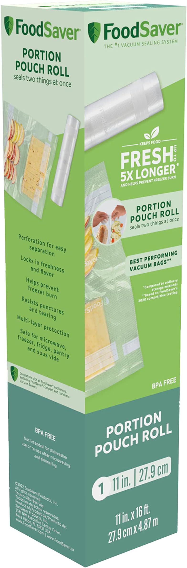 Amazon.com: Foodsaver Roll 11X16 : Home & Kitchen