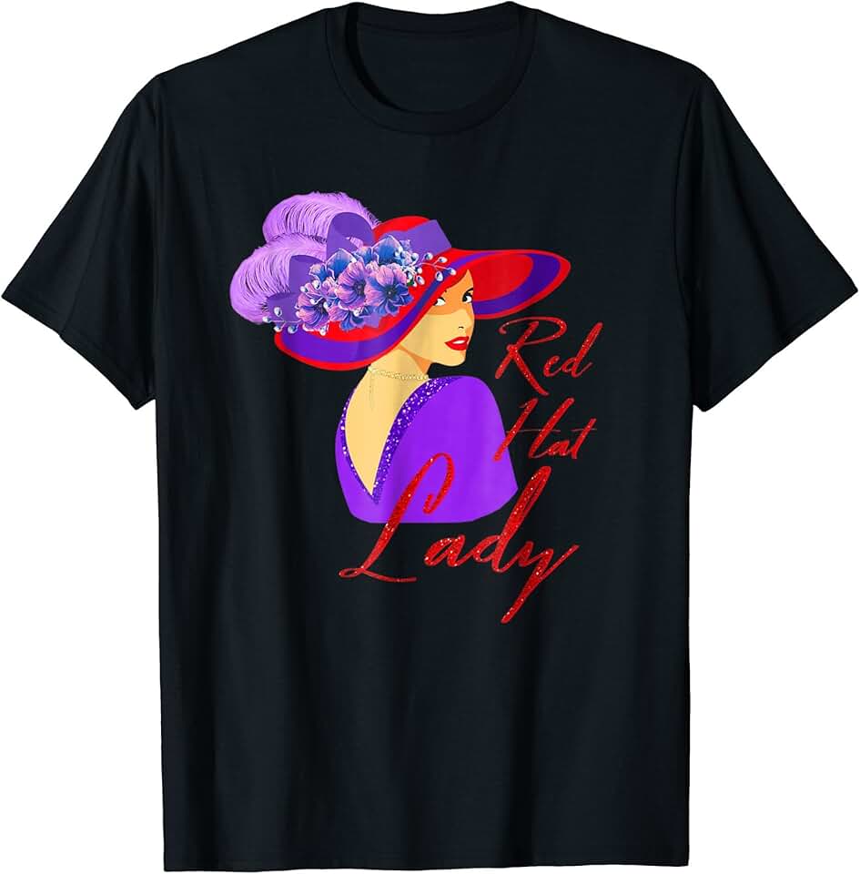 Amazon.com: red hat society apparel: Clothing, Shoes & Jewelry
