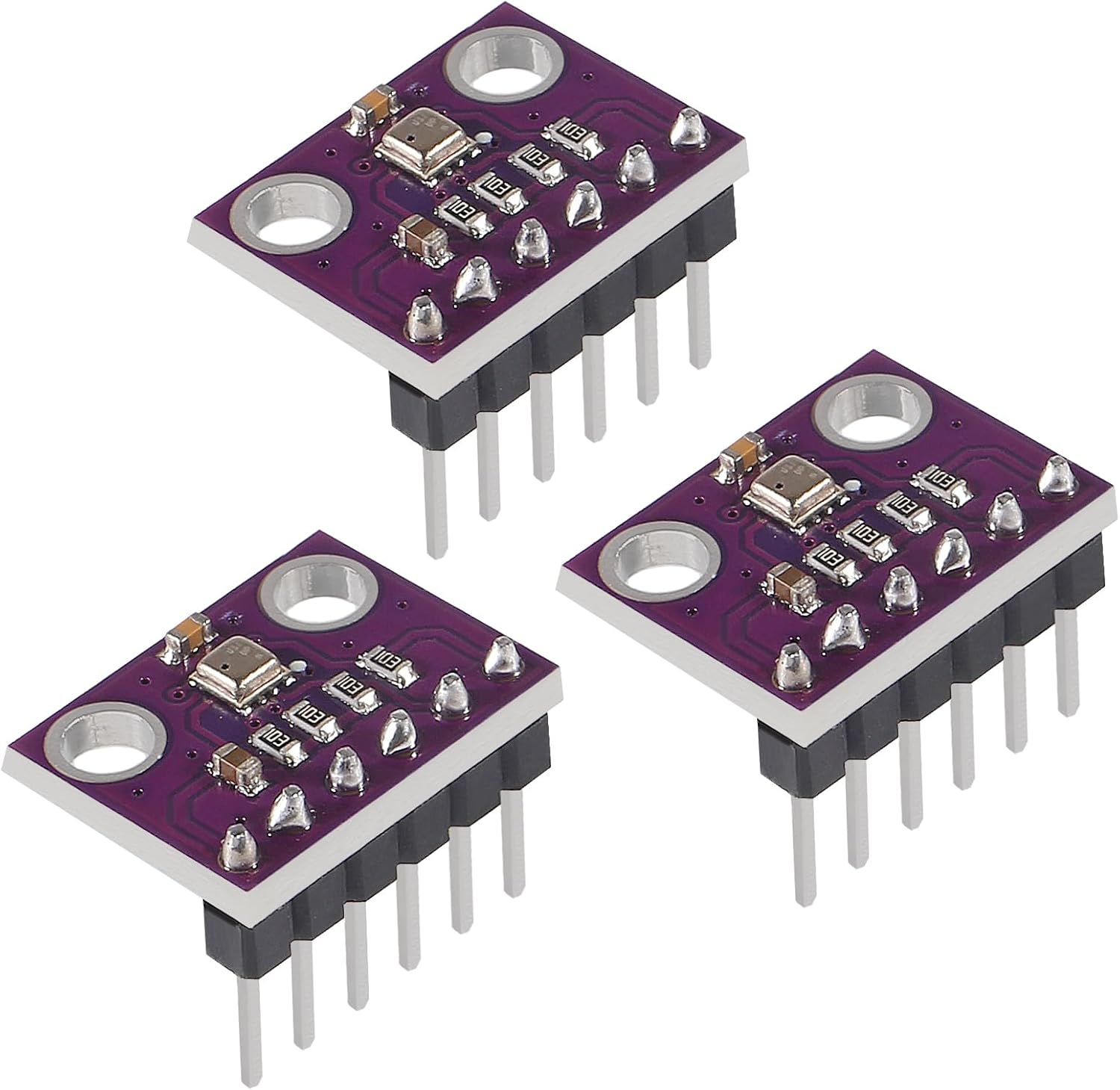 Amazon.com: AITRIP 3PCS Pre-Soldered GY-BME280 BME280 Digital 3.3V ...