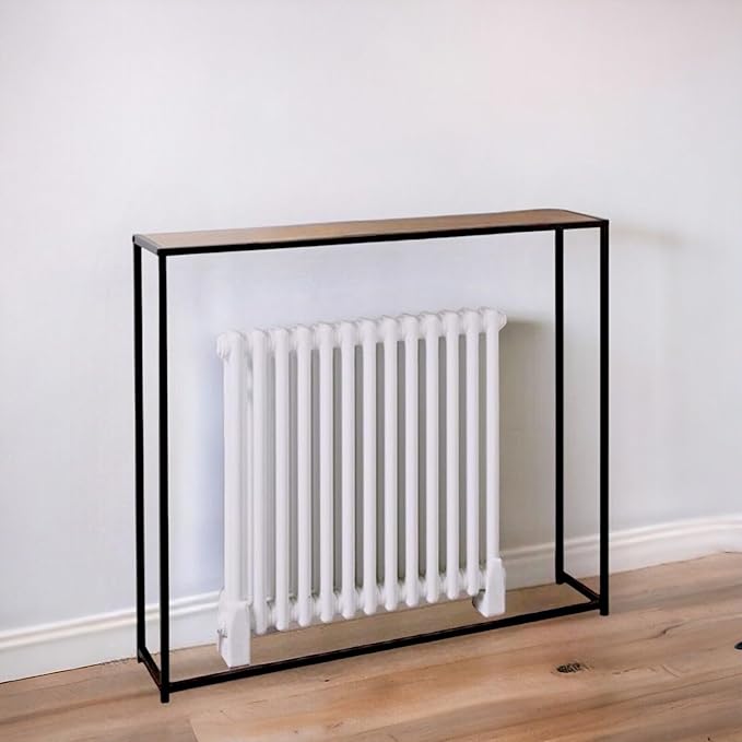 HOMELOX Radiator Console Table Rustic Console Table Hallway Side Table ...