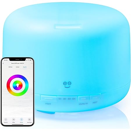 Amazon.com: Meross Smart WiFi Essential Oil Diffuser Works with Apple ...