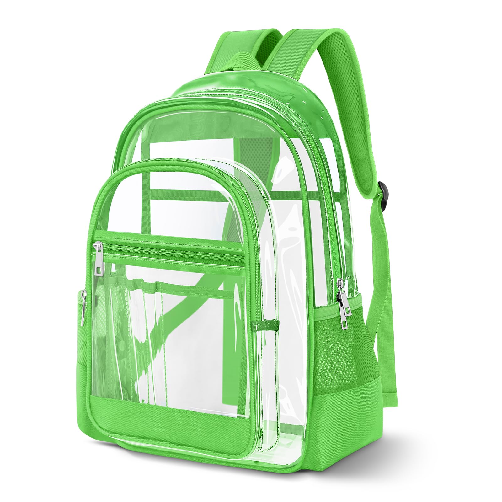 Amazon.com | Mieakvool Clear Backpack, Clear Bookbag Large Clear Casual ...