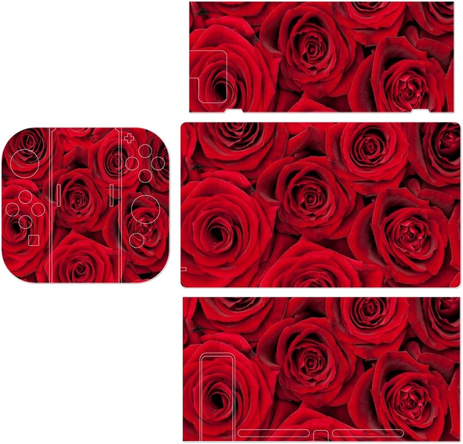 Amazon.com: Beautiful Red Roses Decal Stickers Cover Skin Full Wrap ...