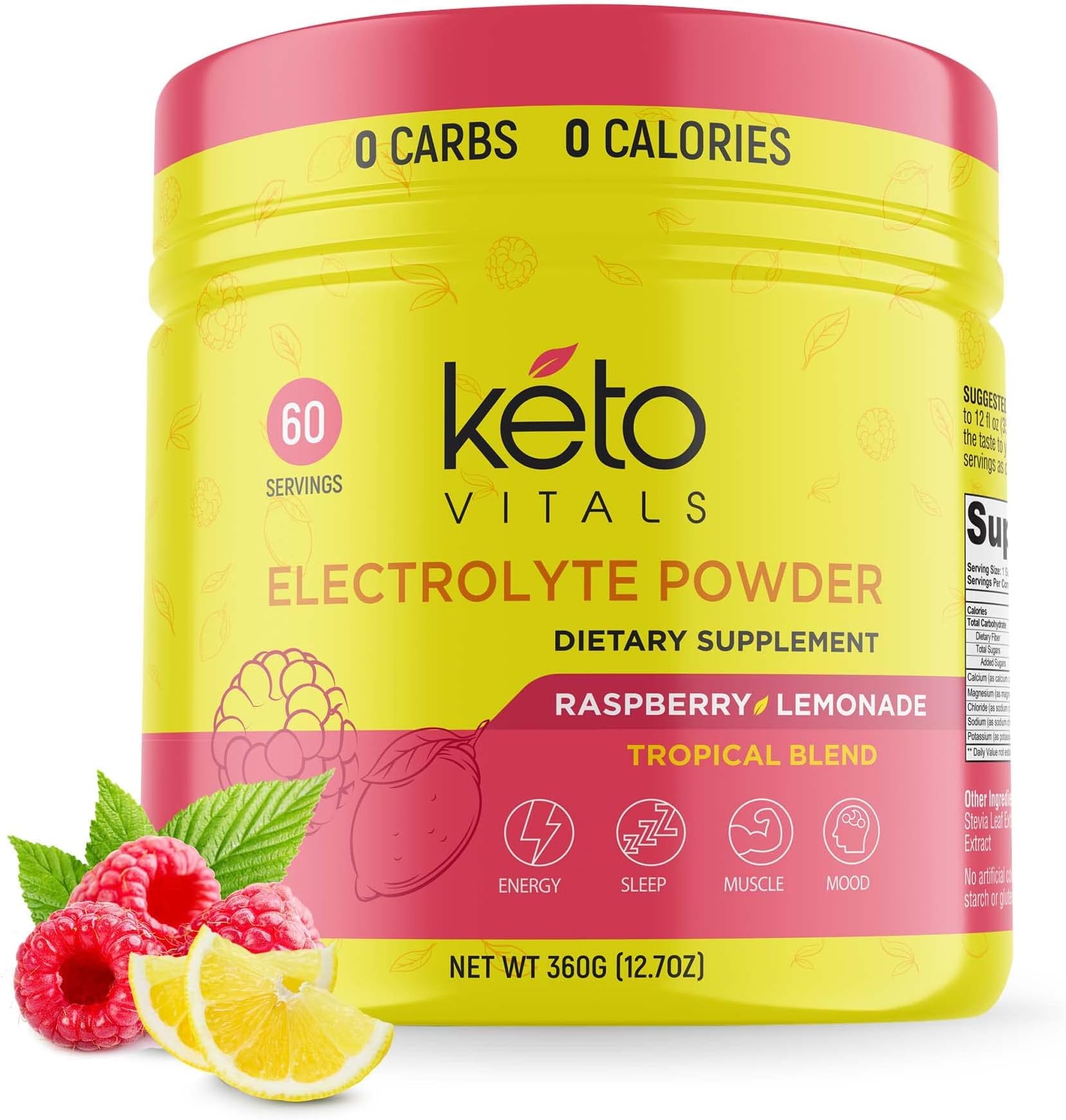 Amazon.com: Sacred Eats Keto Electrolyte Powder & Hydration Supplement ...