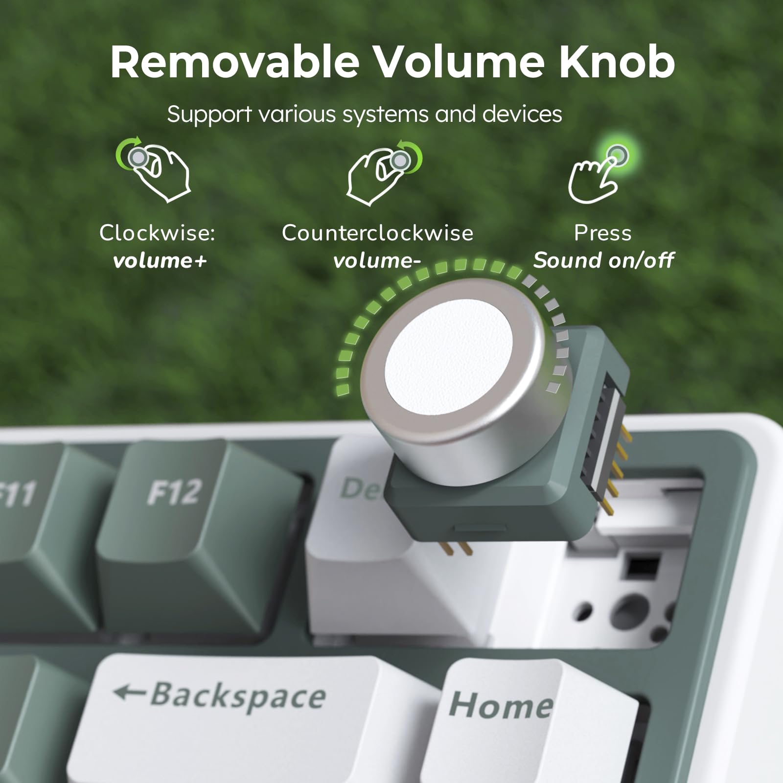 Snapklik.com : RK ROYAL KLUDGE R75 Wireless Mechanical Keyboard, 75% ...