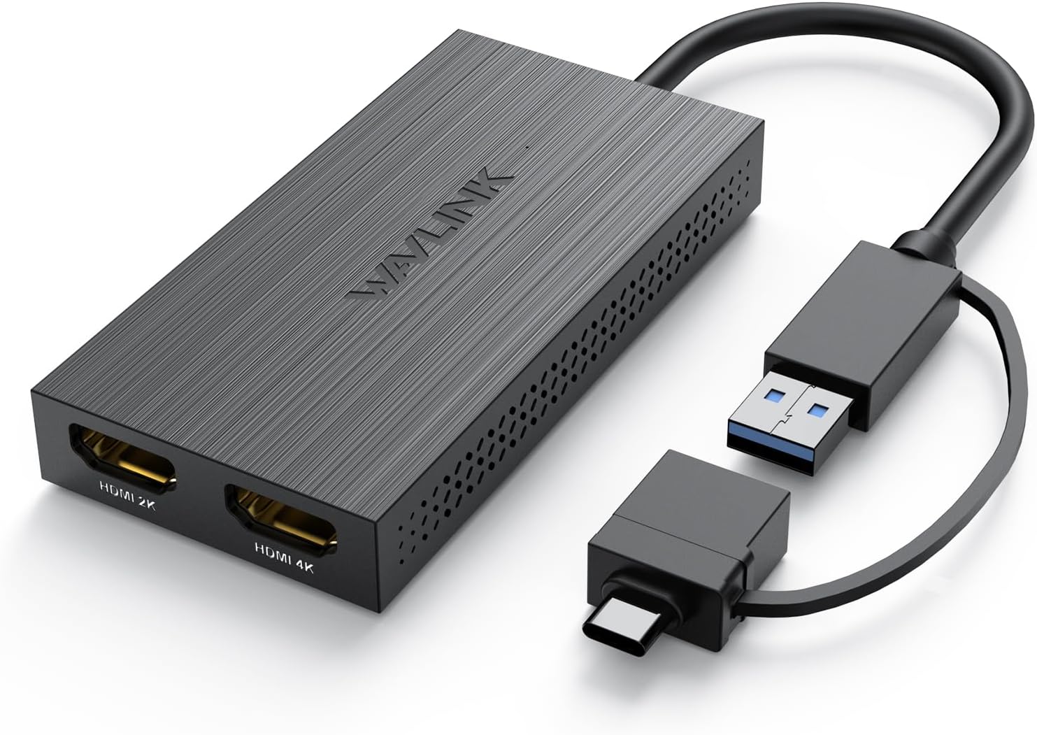 Amazon.com: WAVLINK USB 3.0/C to Dual HDMI Adapter, Universal Video ...