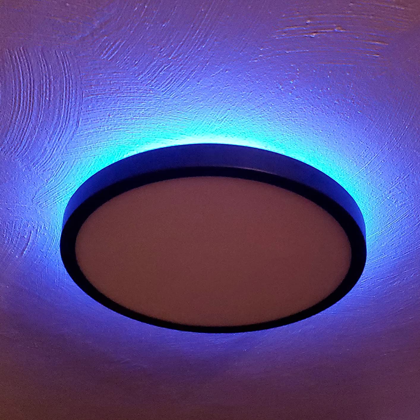 $8/mo - Finance KEPLUG Flush Mount Ceiling Light,24W RGB Ceiling Light ...