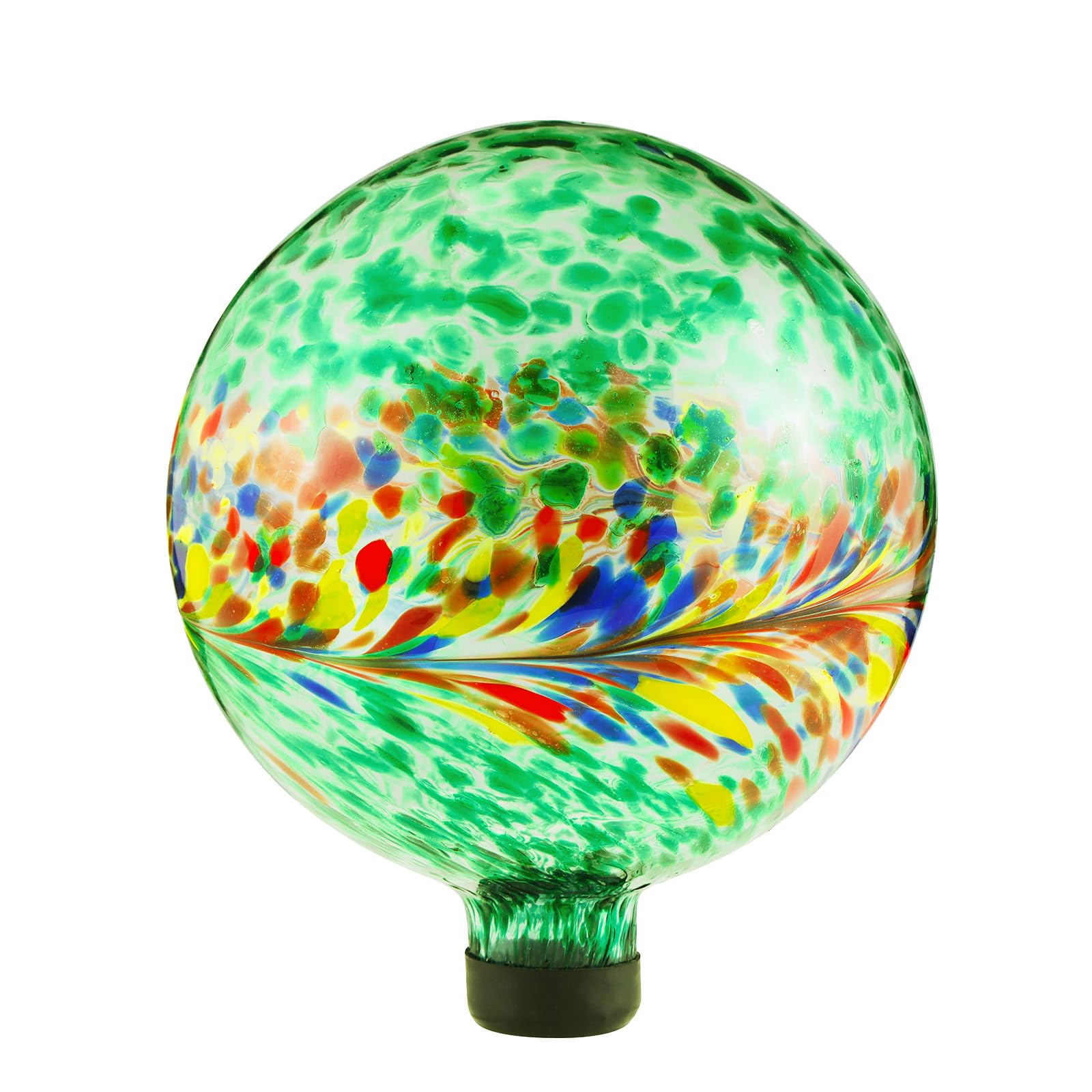 Amazon.com: VOREEN Glass Gazing Ball Outdoor Gazing Globe Reflective ...
