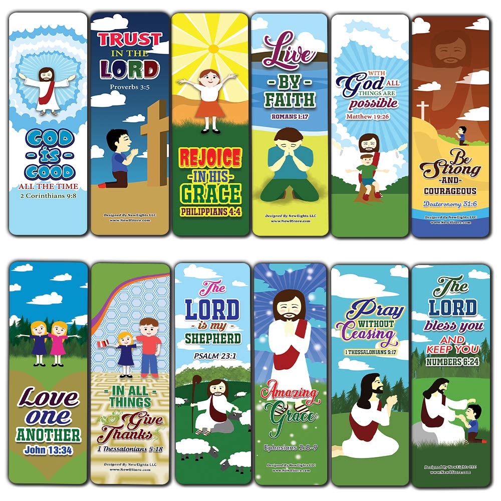 Buy God is Good All The Time Bible Bookmarks for Kids (60-Pack ...