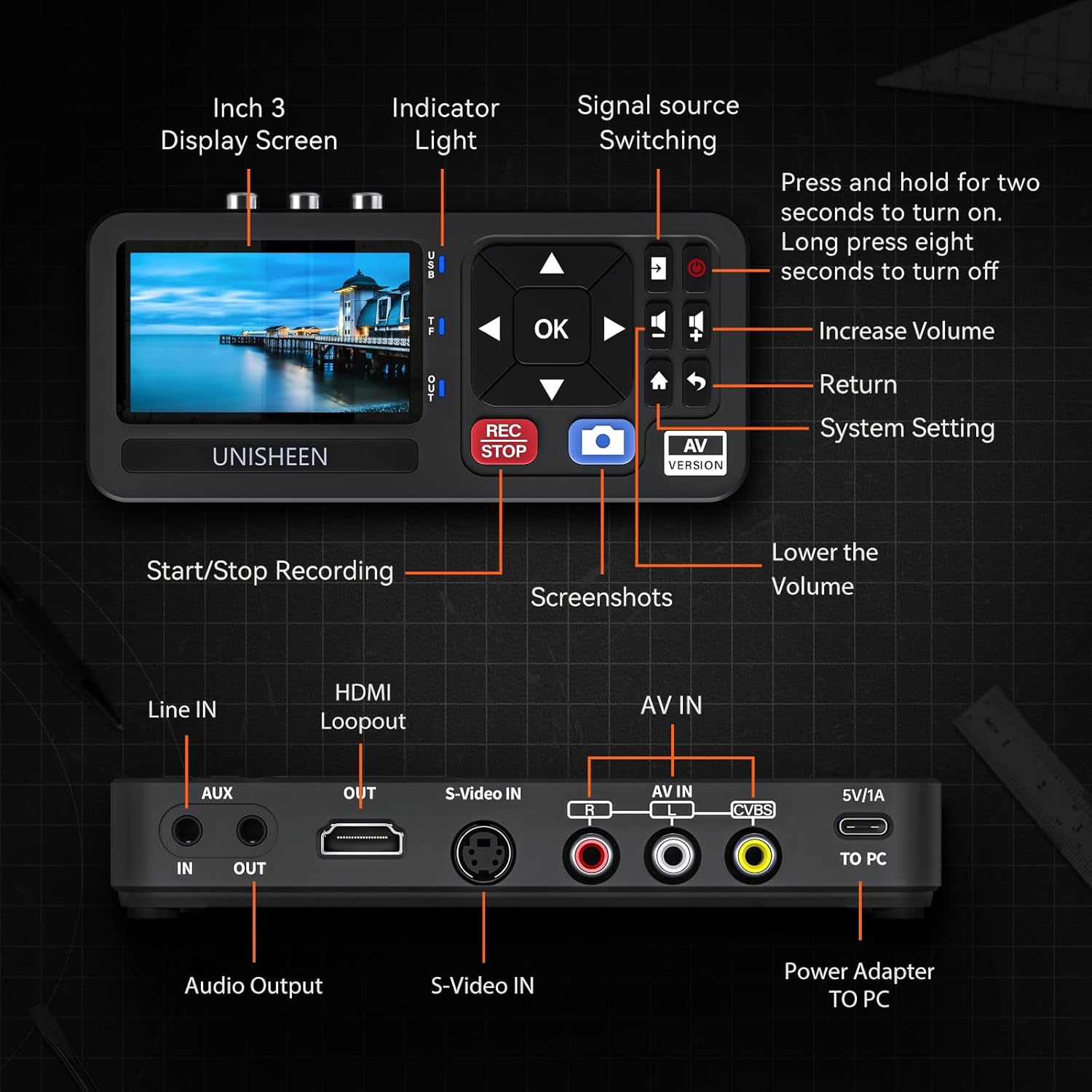 UR230A Video to Digital Converter, AV Video Capture Nepal | Ubuy