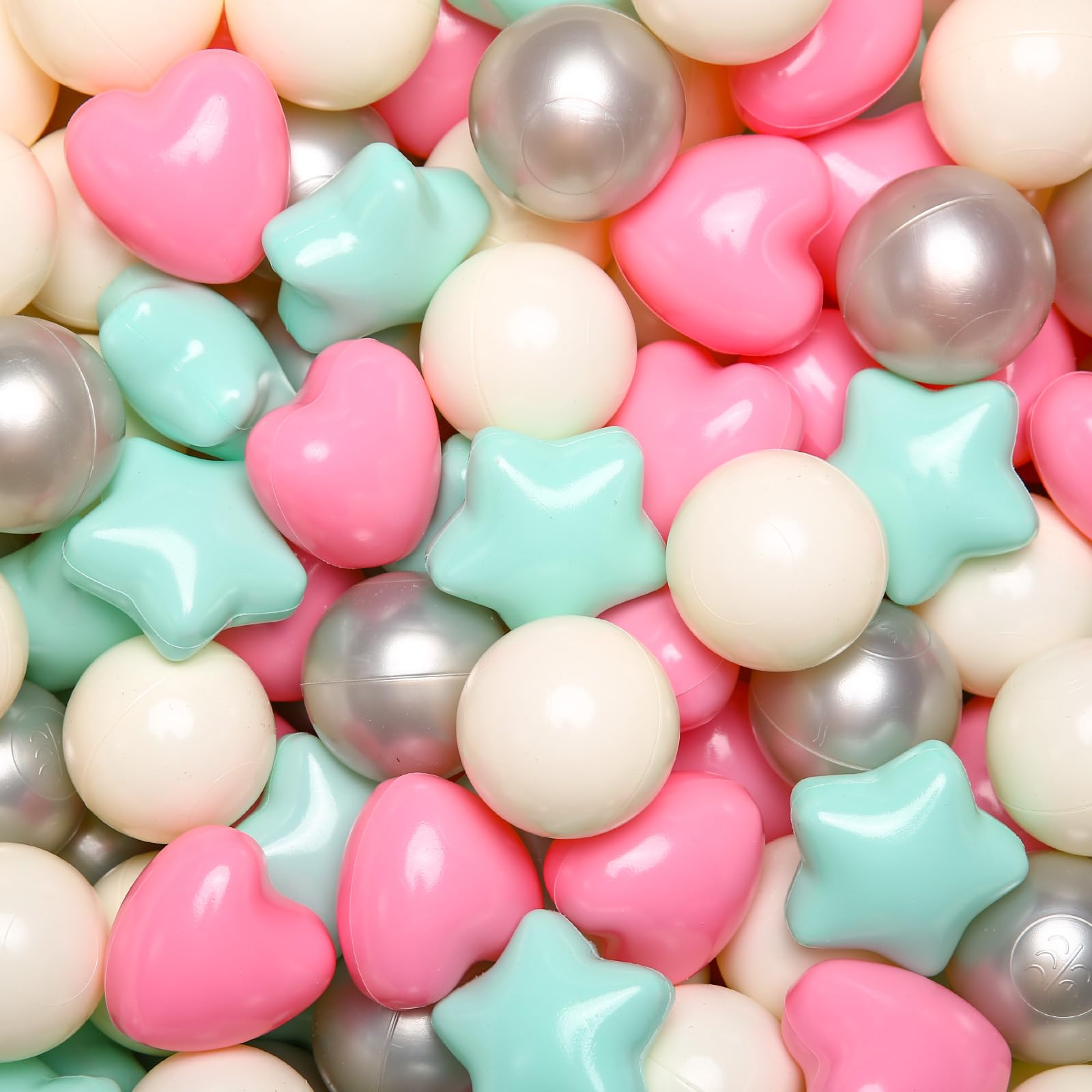 Snapklik.com : TRENDPLAY Ball Pit Balls Stars : Different Shapes - Mix ...