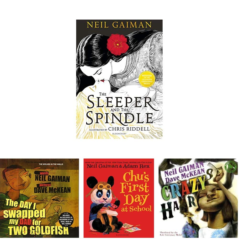 Buy Neil Gan's Picture Book Set : The er and the Spindle+ The Day I ...