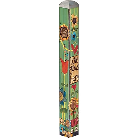 Amazon.com: Studio M Earth Laughs in Flowers 16" Mini Art Pole Small ...