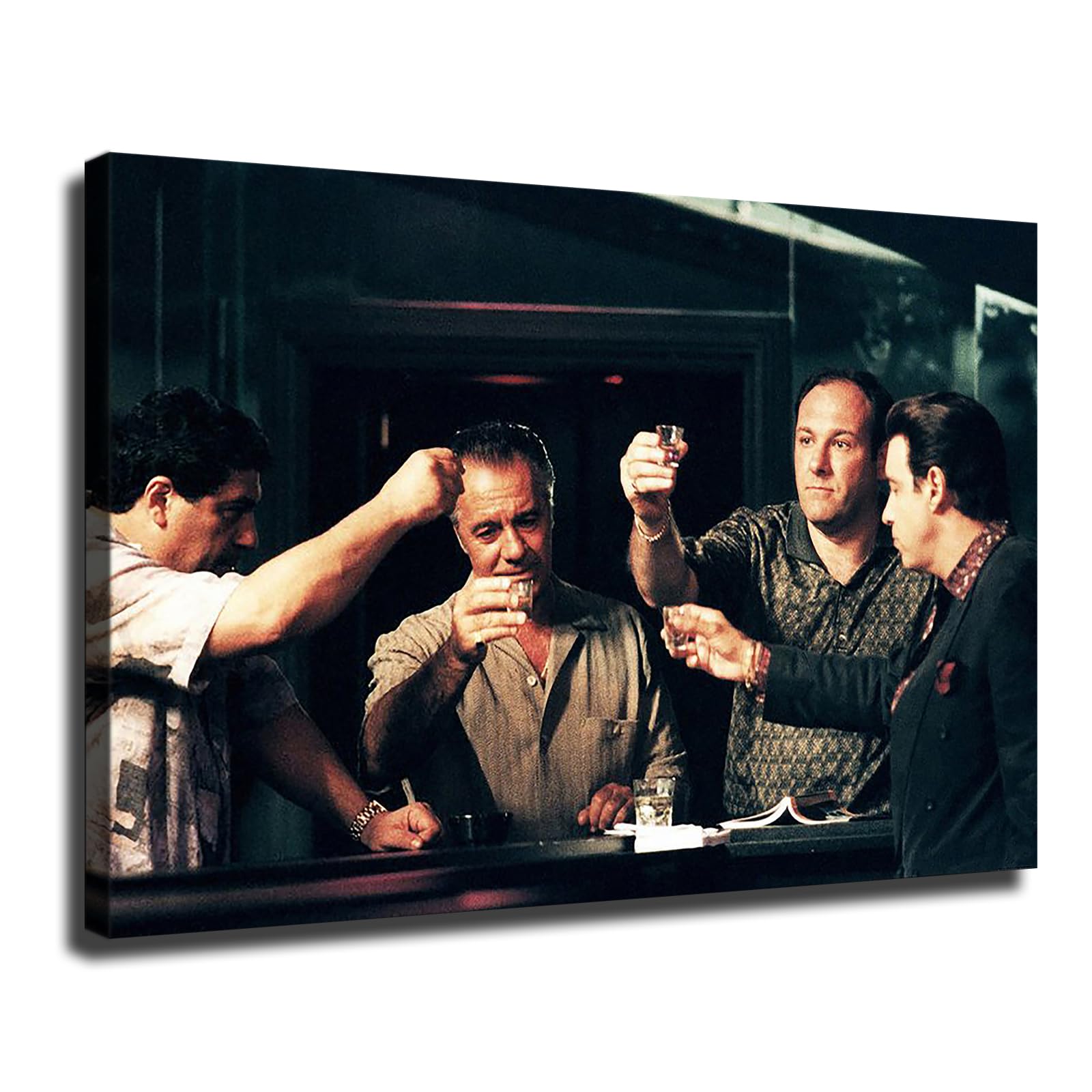 Amazon.com: GxgLwC The Sopranos Tony Soprano Poster Canvas Picture ...