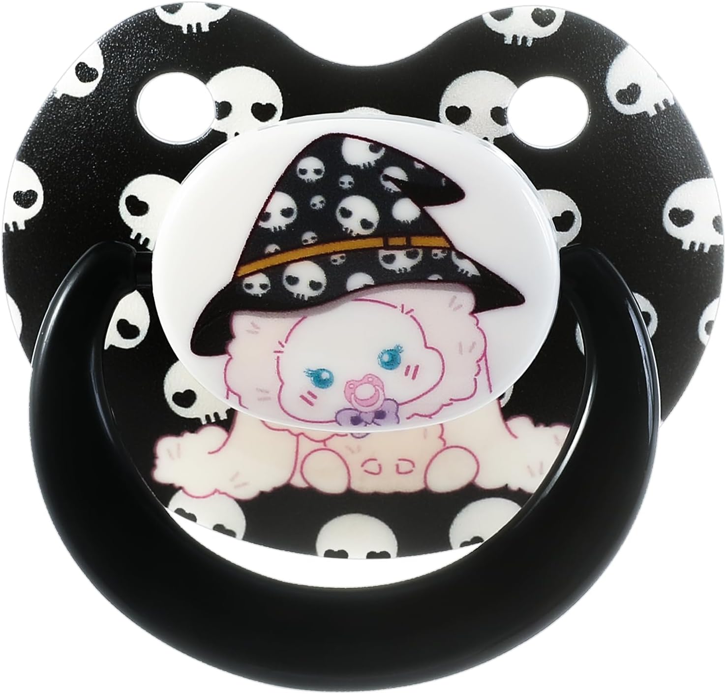 Amazon.com : Cute Halloween Pacifier for Adult Anxiety: Large Size ...