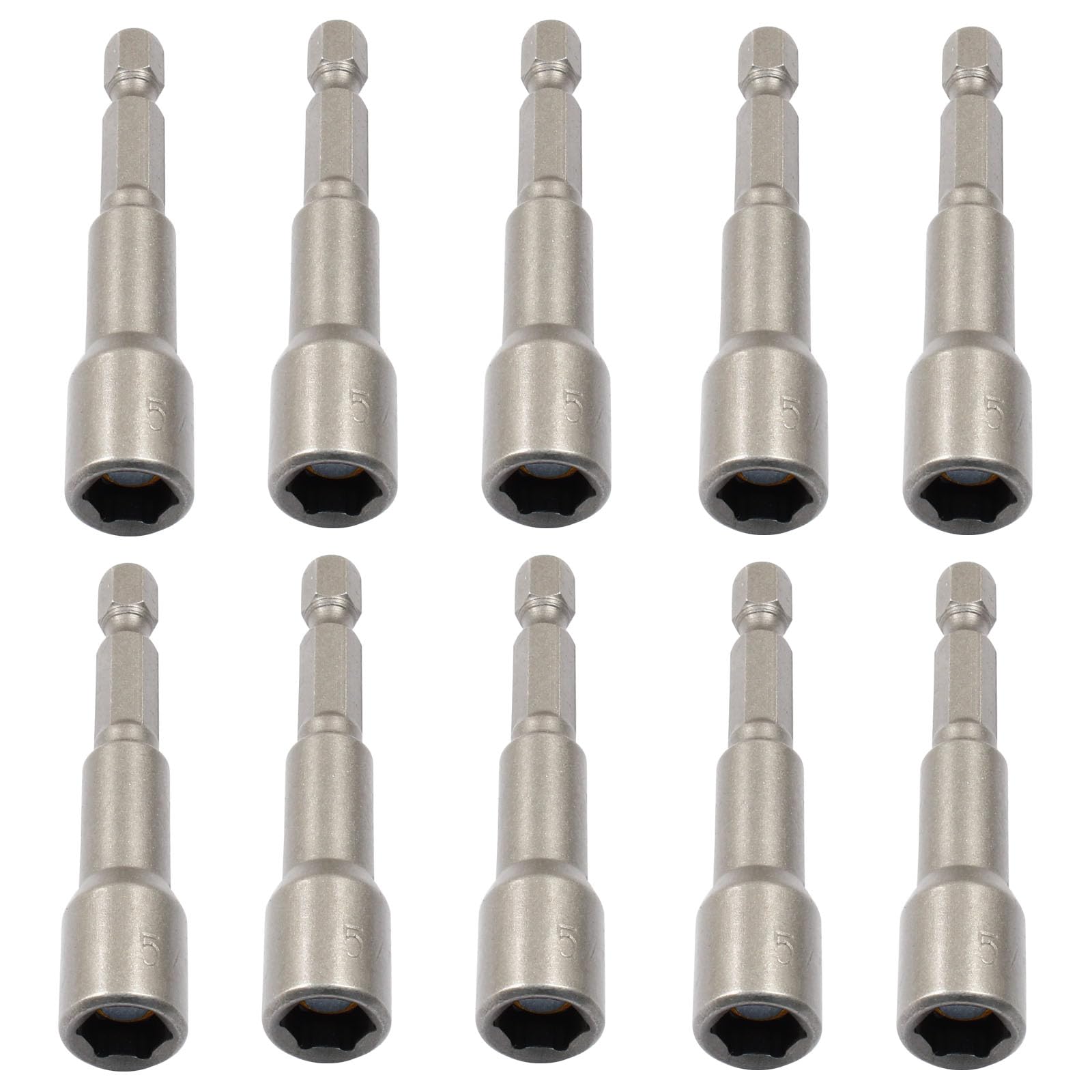 Amazon.com: Litoexpe 10 Pcs 5/16 Inch Hex Magnetic Power Hex Nut Driver ...