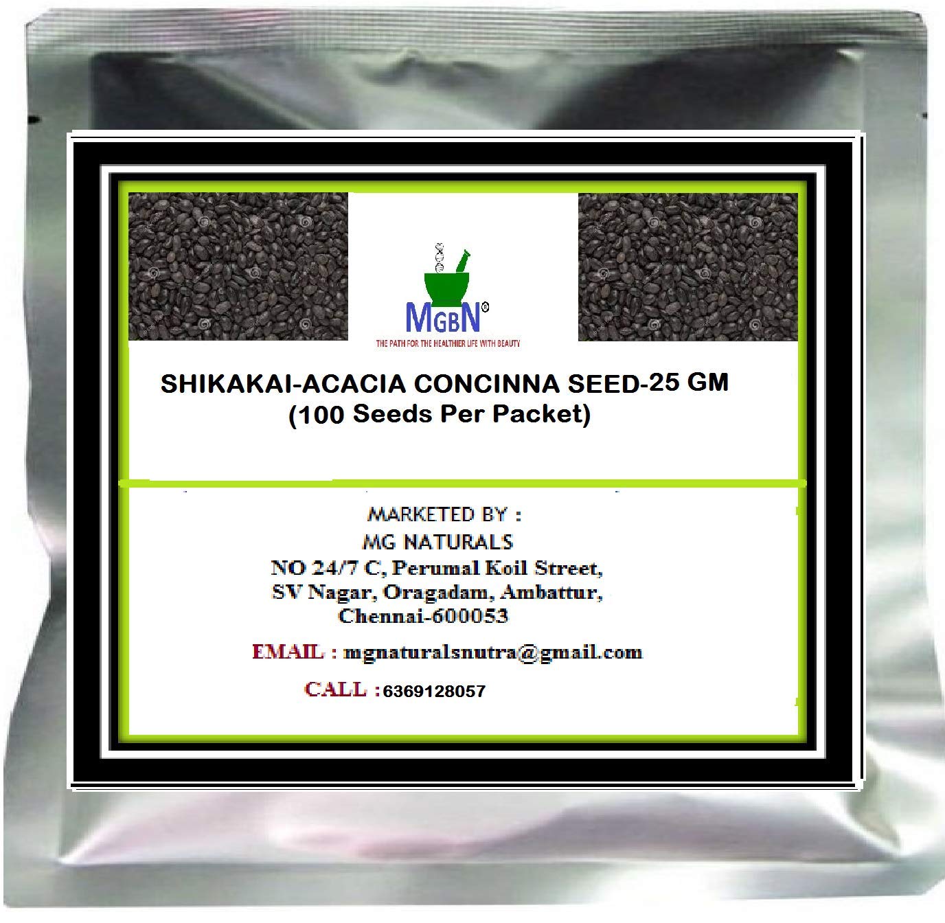 SHIKAKAI-ACACIA CONCINNA SEED-25 GM (100 Seeds Per Packet) : Amazon.in ...