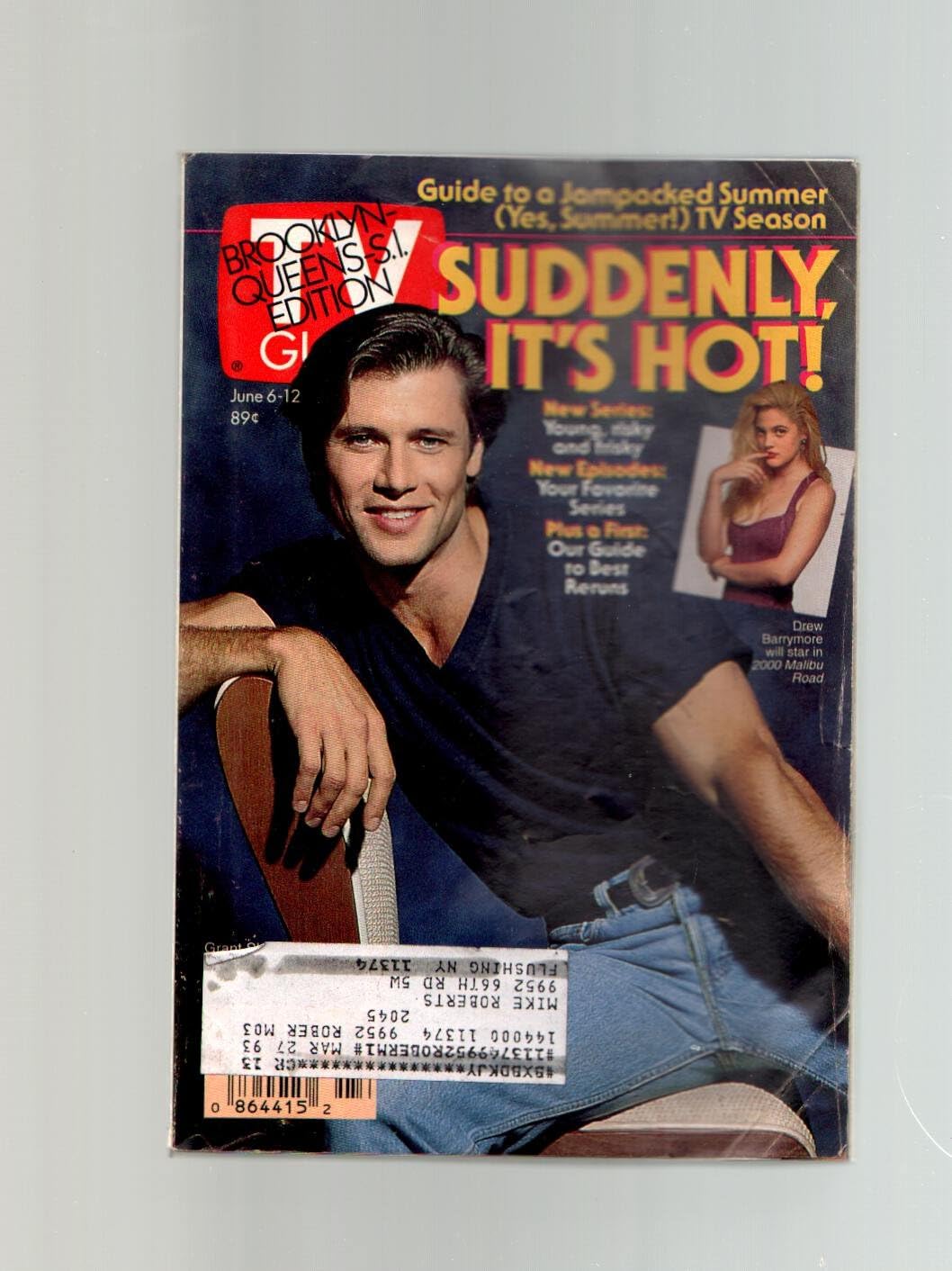 TV Guide-Grant Show-Manhattan Cable TV-Edition-June 1992-VG at Amazon's ...