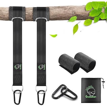 Amazon.com: Extra Long Tree Swing Straps, 10FT Tree Swing Hanging ...
