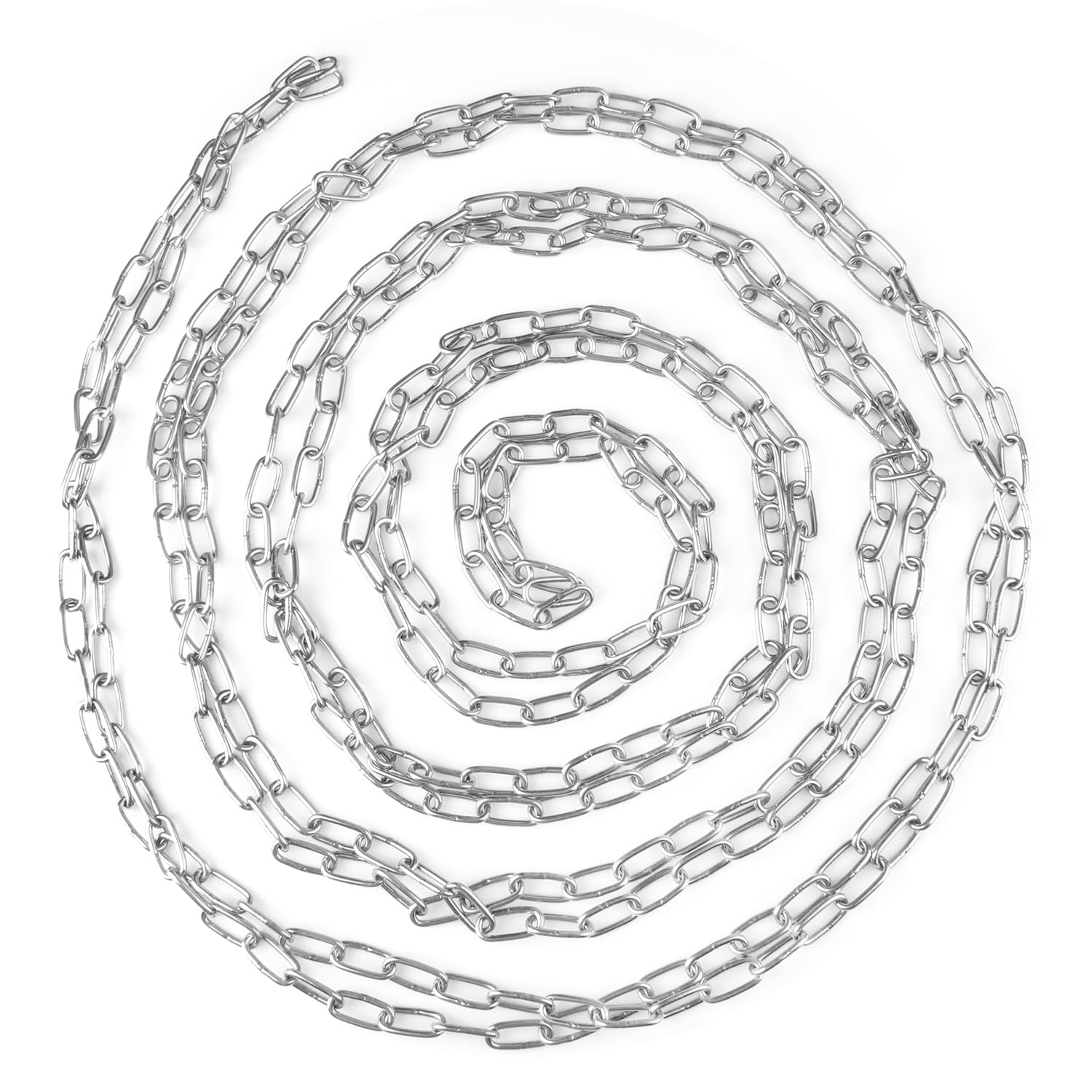 Snapklik.com : 33 Ft Stainless Steel Chain, 4 Mm Heavy Duty Chain ...