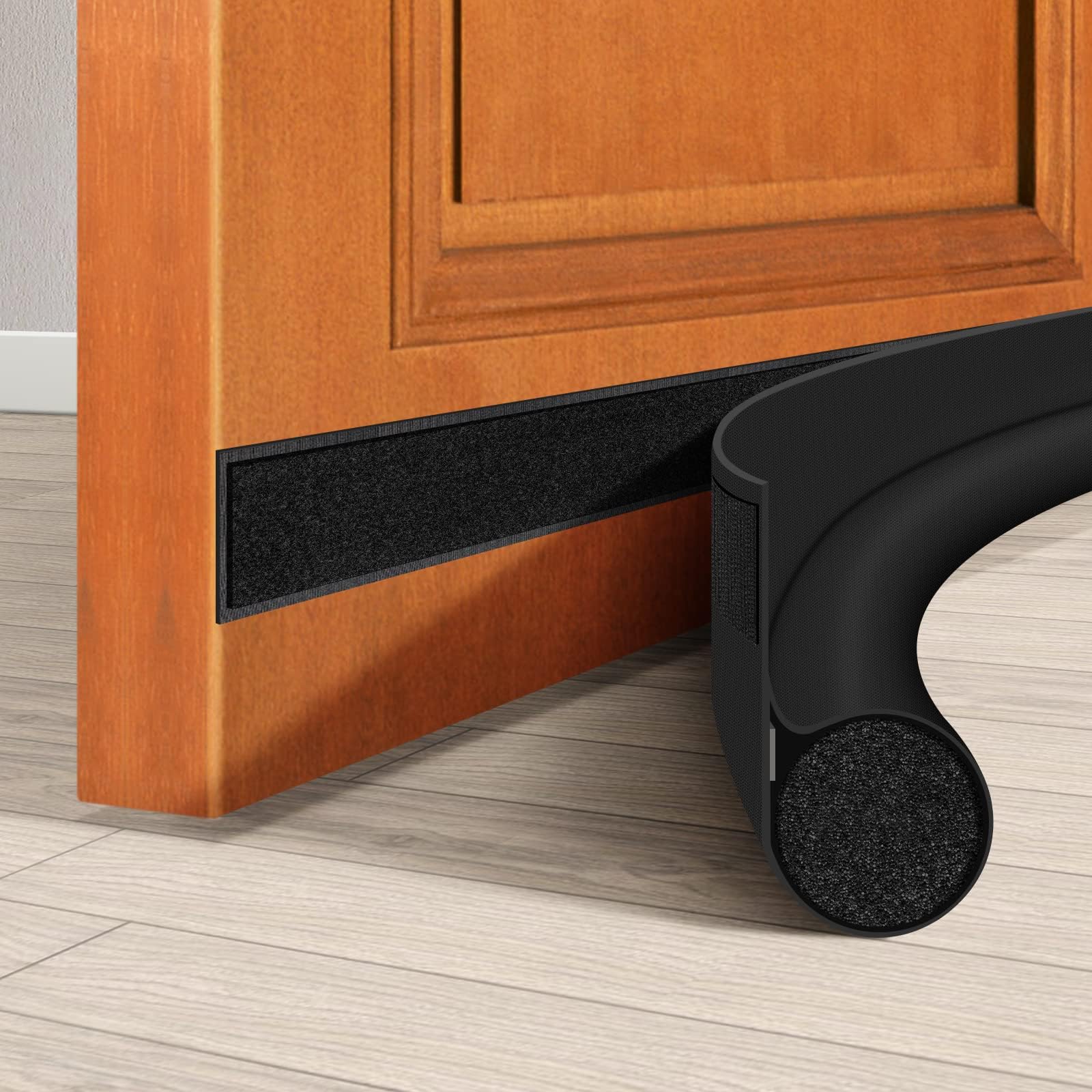 Amazon.com: MAXTID Door Draft Stopper 36 Inch Black Adjustable Door ...