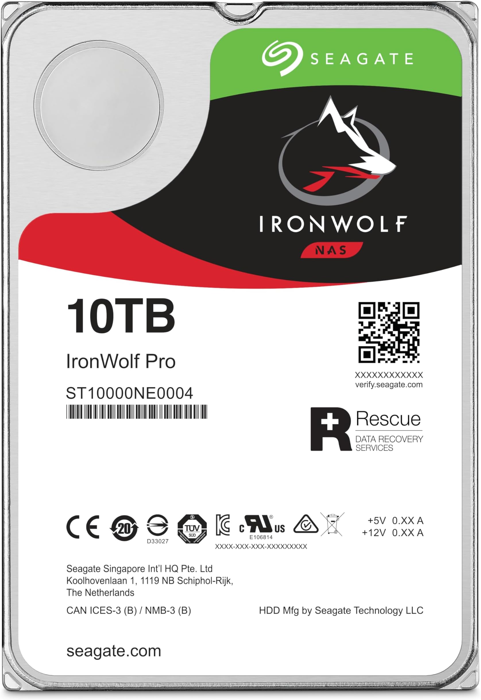 Amazon.com: Seagate IronWolf Pro 10Tb NAS Internal Hard Drive HDD – 3.5 ...