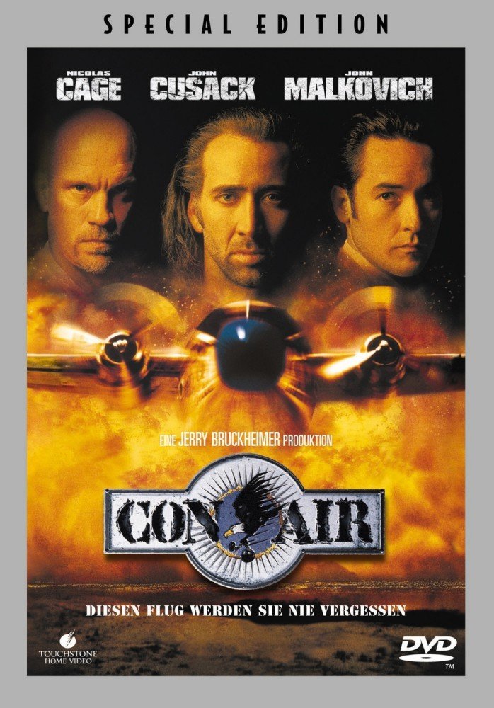 Con Air [Special Edition]: Amazon.de: Cage, Nicolas, Cusack, John ...