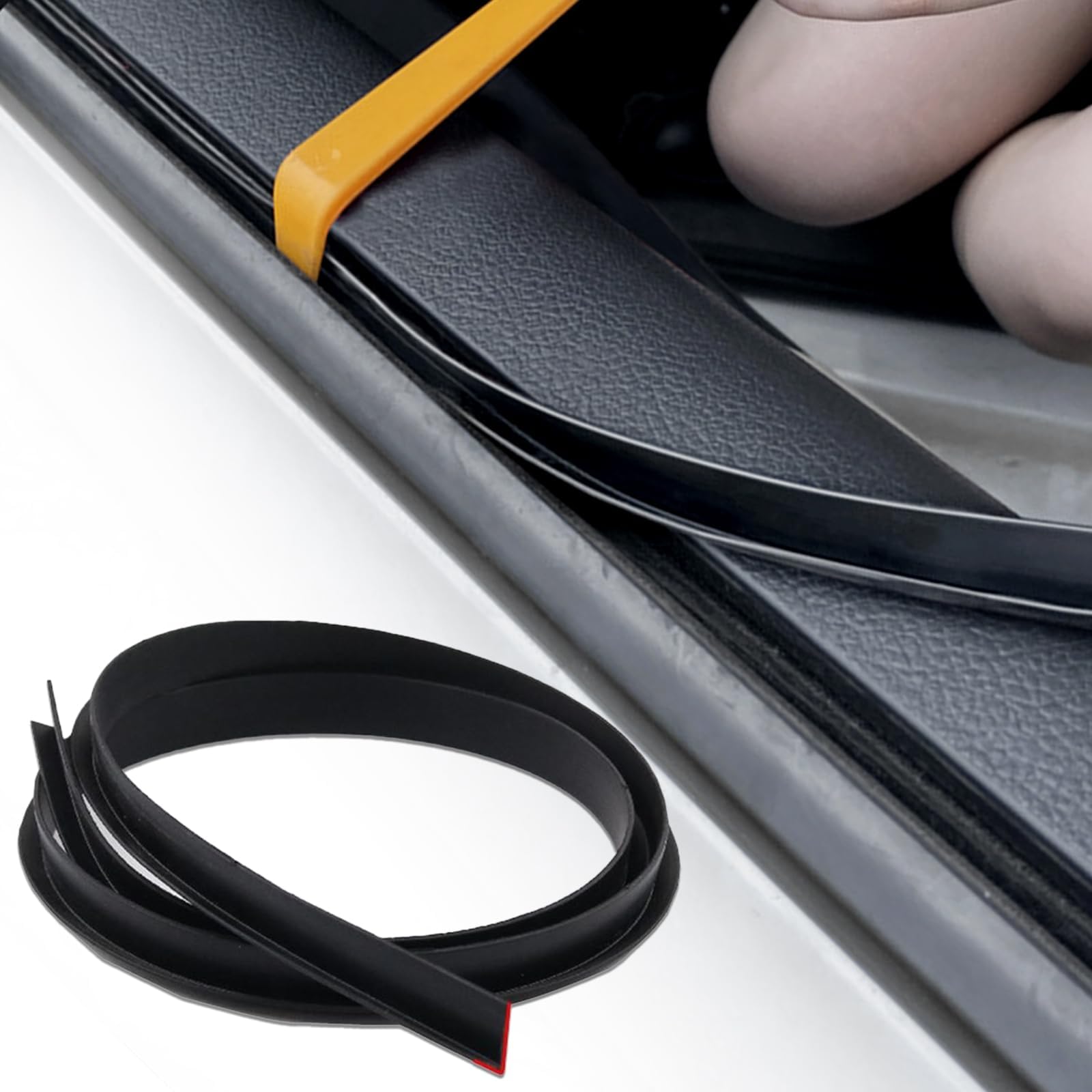 Amazon.com: 5.2Ft Car Window Seal Strip for Dashboard - Cool Carbon ...