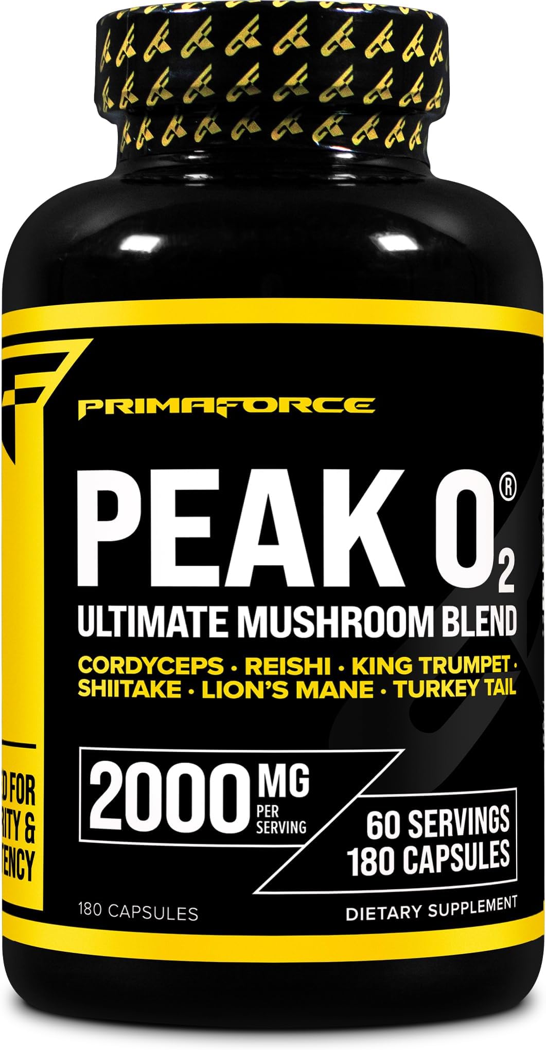 Amazon.com: Primaforce Peak O2 Performance Mushroom Powered Oxygen ...