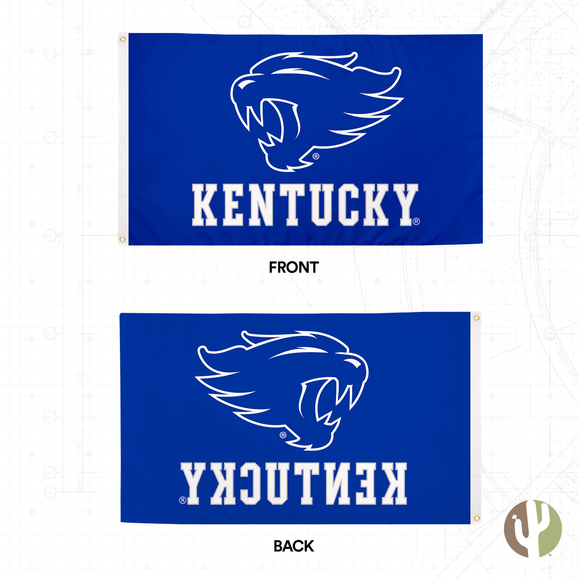 Kentucky Basketball Flag Kentucky Wildcats Flag Holder Gnome