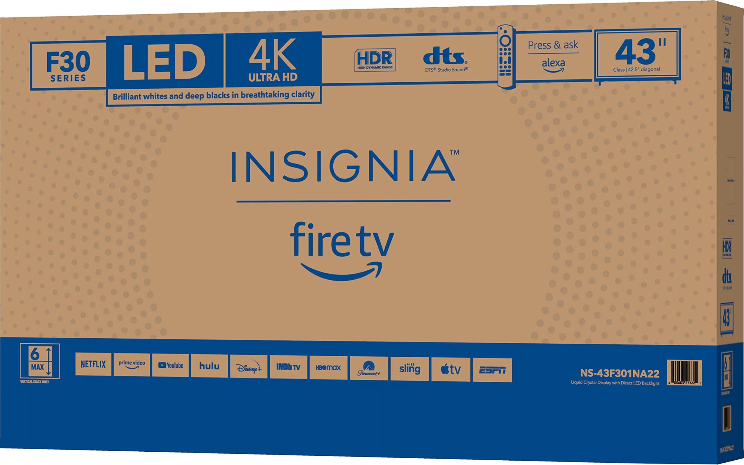 INSIGNIA 43-inch Class F30 Se...B0BTTVRWPR | Encarguelo.com