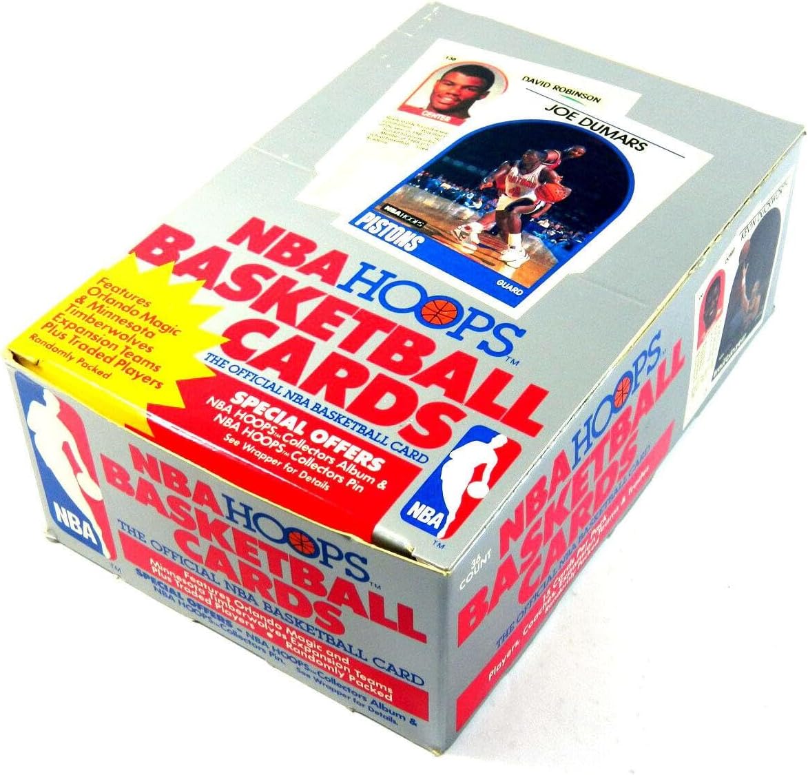 1989-90 Hoops Basketball Series 2 Box (36 Packs) Possible Jordan ...