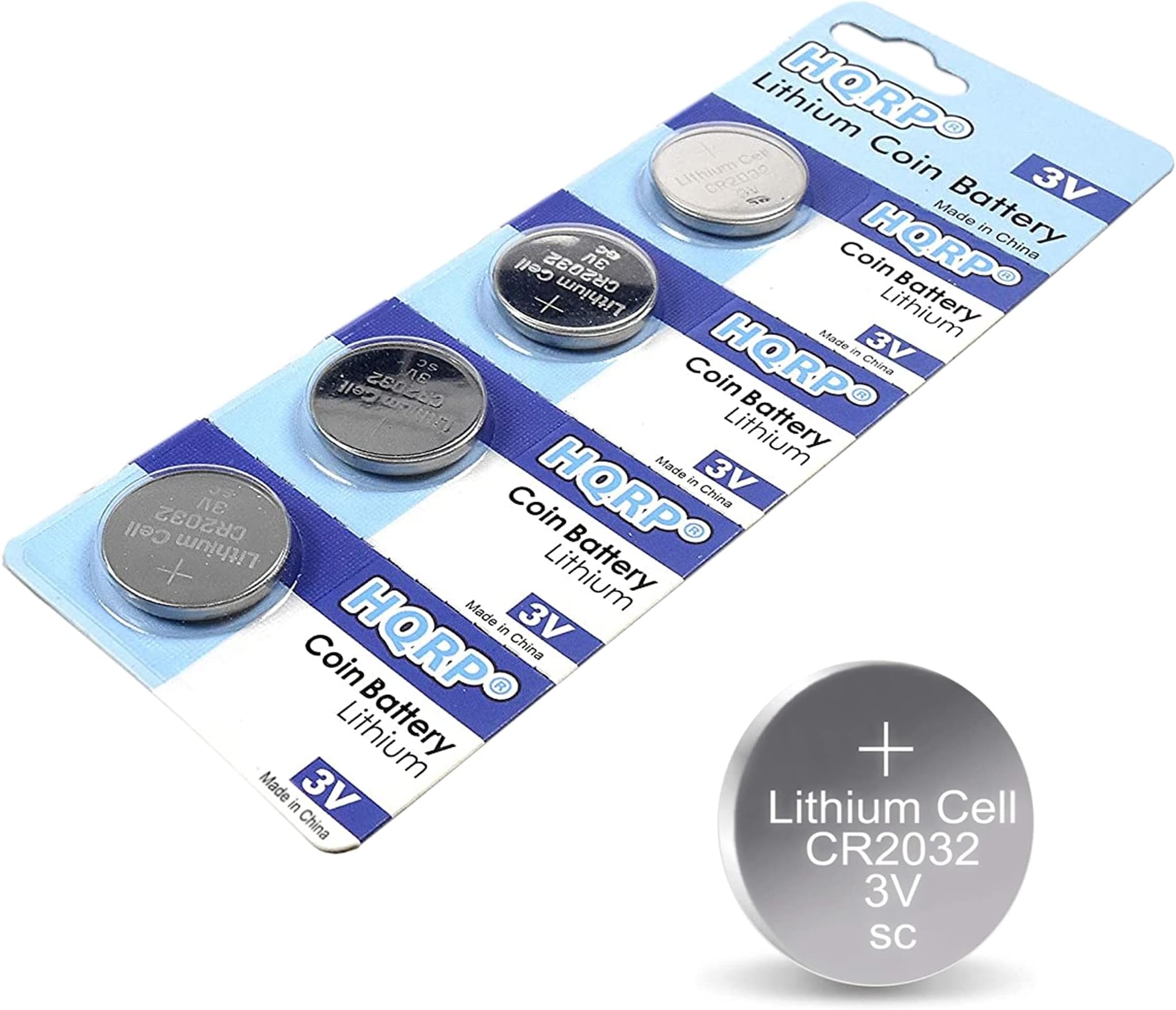 Amazon.com: HQRP 4-Pack Remote Key FOB Battery Replacement Compatible ...