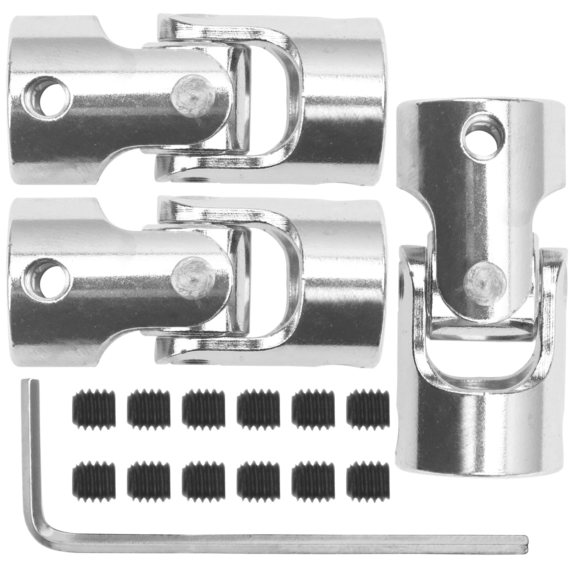 Snapklik.com : 3Pack Vgoohobby Universal U Joint Coupler Rotatable ...