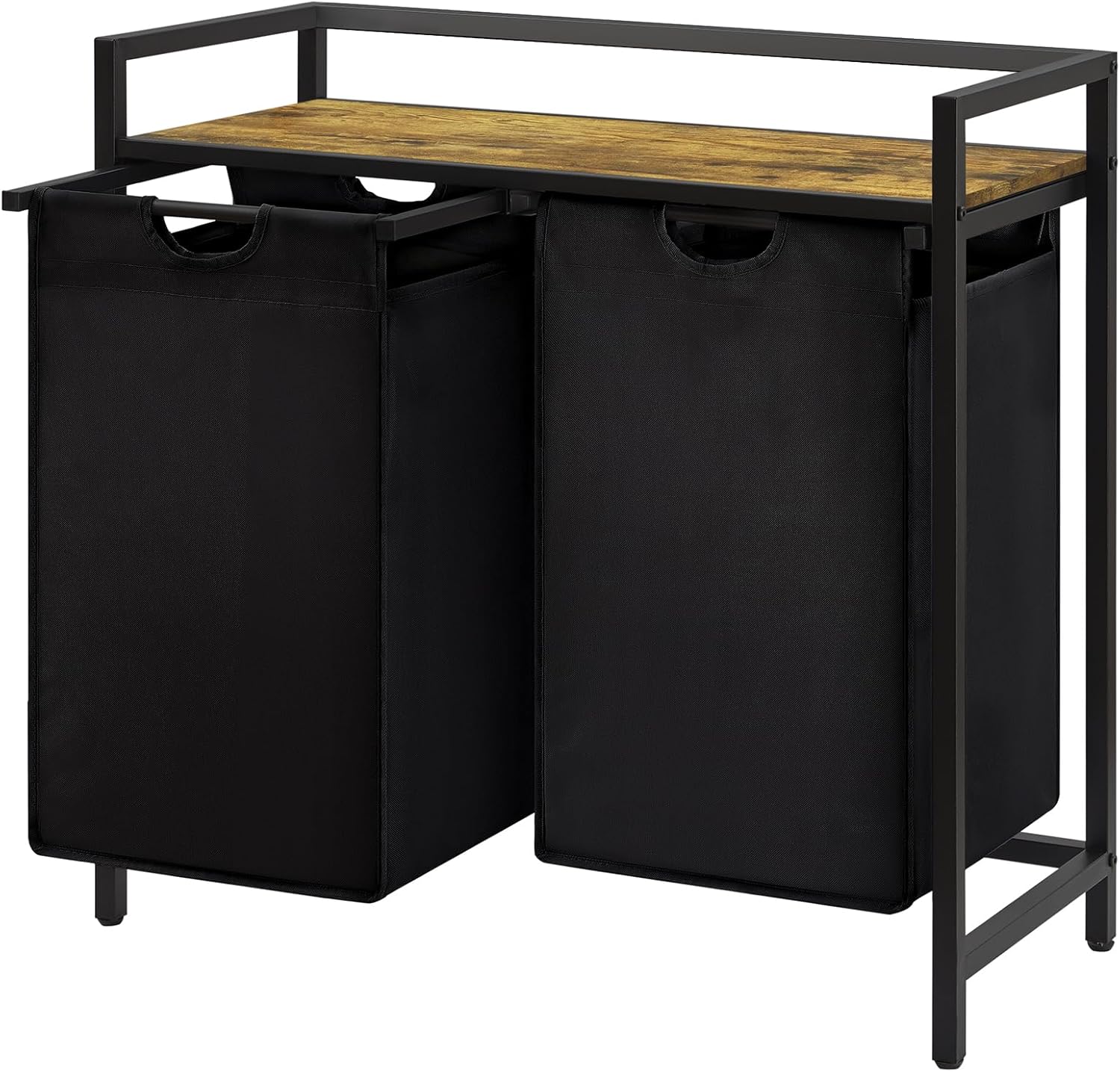 Lifewit 95L Cesto Ropa Sucia con 2 Compartimentos, Cesta para Ropa ...