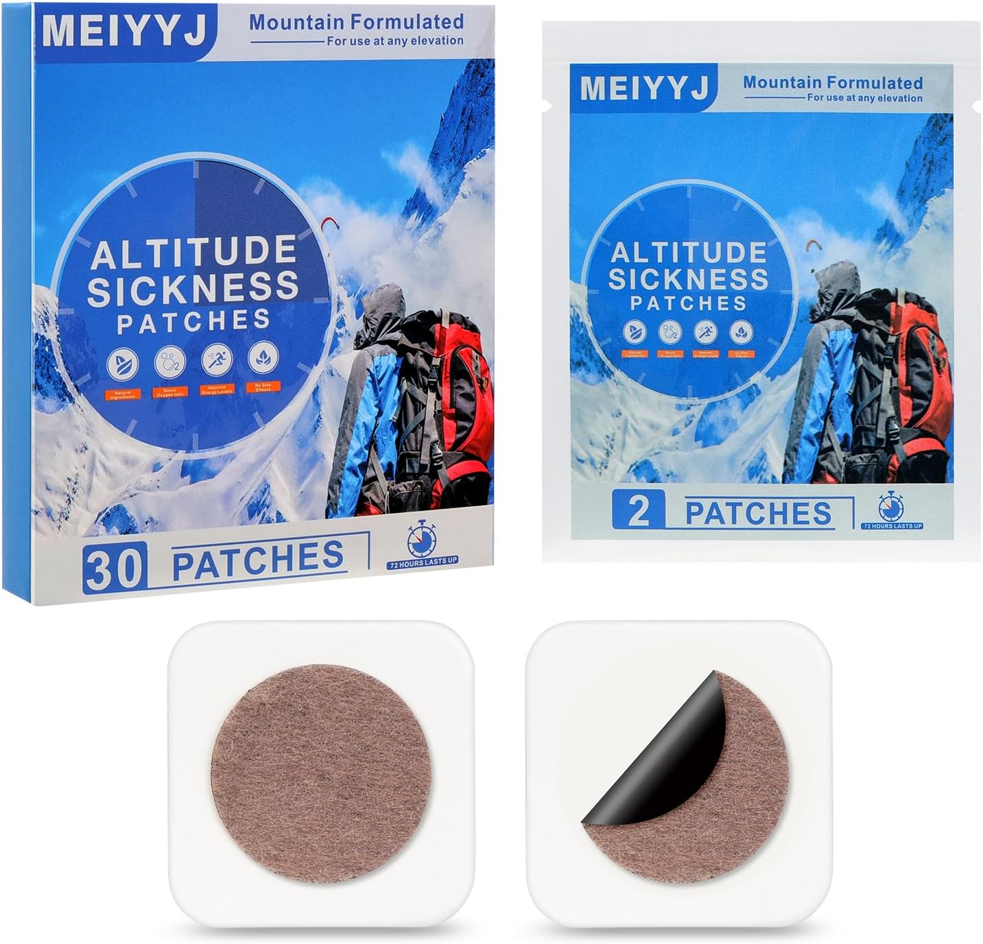 Amazon.com: MEIYYJ Altitude Sickness Prevention Patches,Effective ...