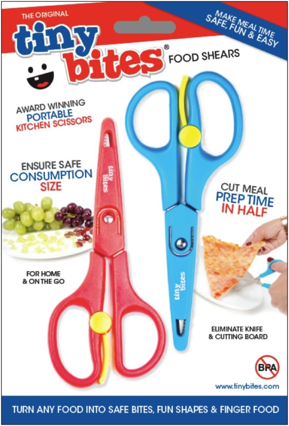 Amazon.com: Food Shears Stainless Steel Baby Scissors Food Scissor with ...