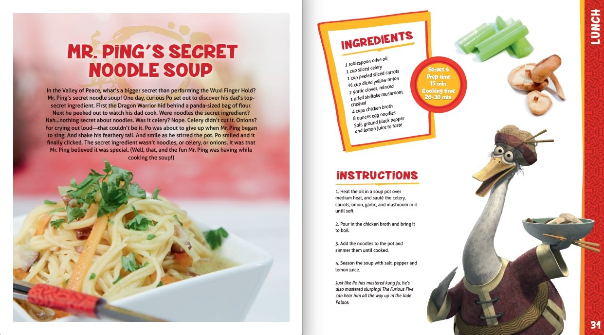 DreamWorks Cookbook: 38 Great Recipes Paperback Philippines | Ubuy