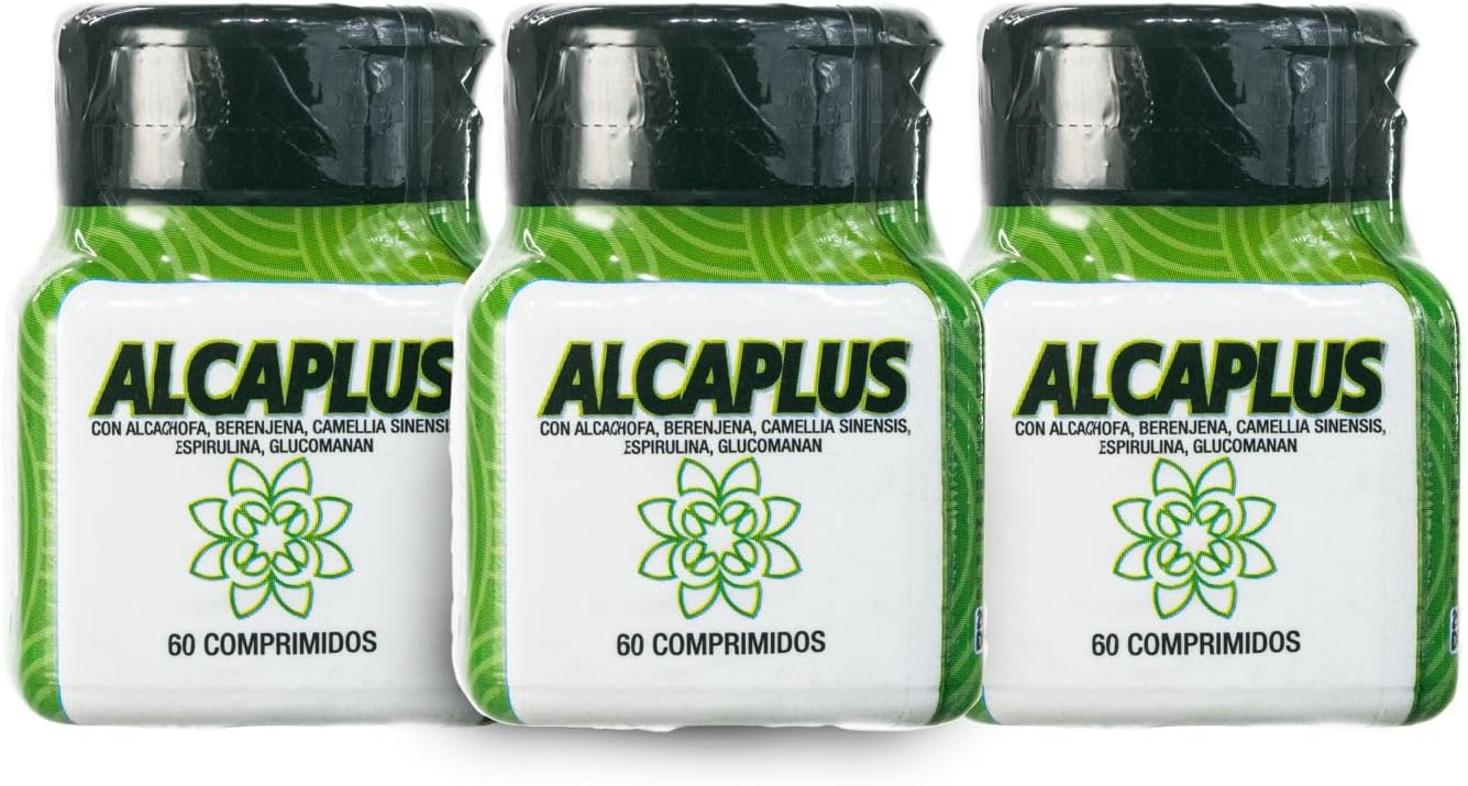ALCAPLUS - 3 Pack de Pastillas Naturales para Perder Peso | Tabletas de ...