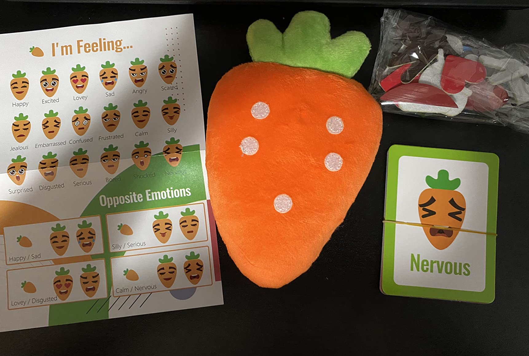 $3/mo - Finance Social Emotional Learning Toys - Big Feelings Carrot ...